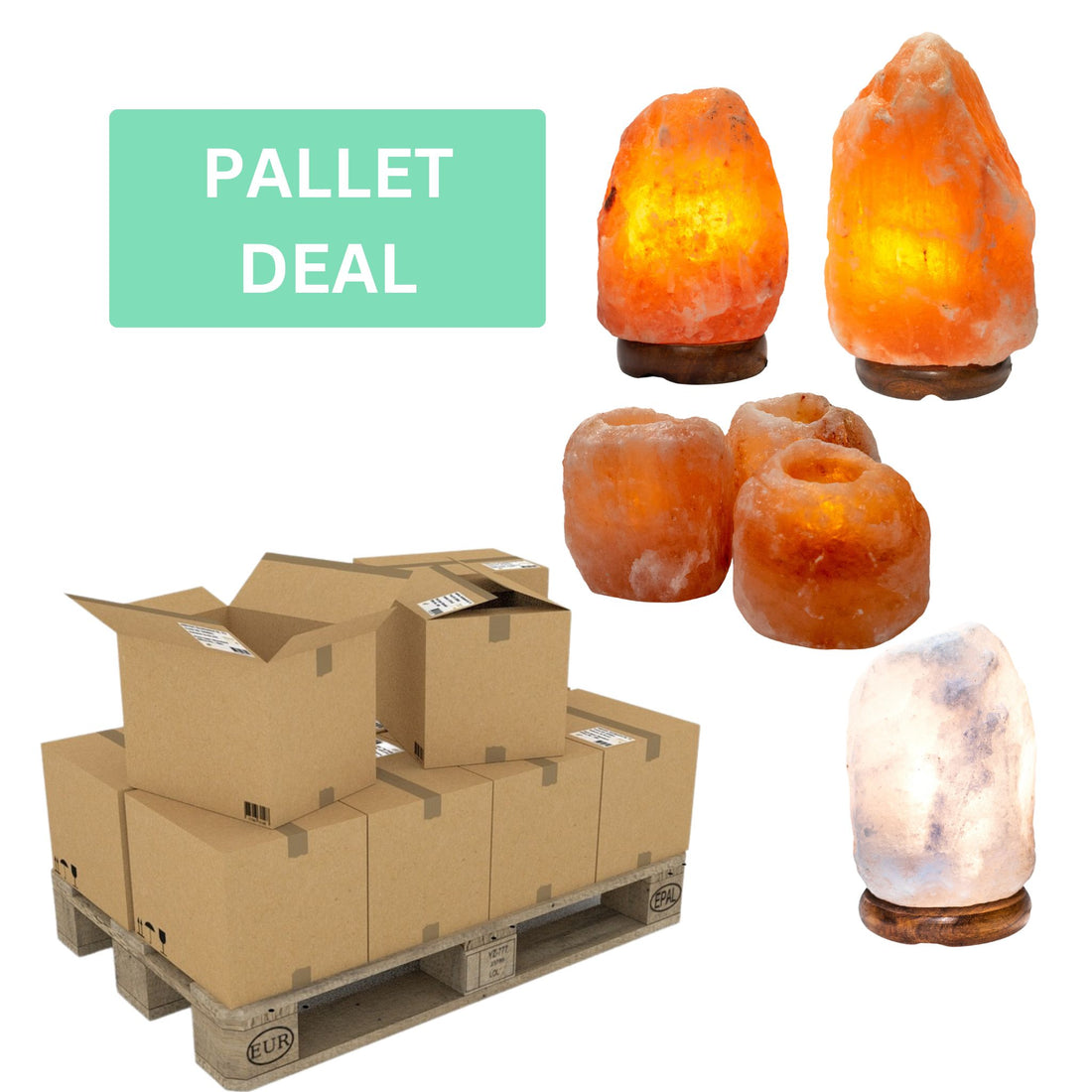 Himalayan Salt Products Bundle - PALLET DEAL (120 units) – Heaven Spring